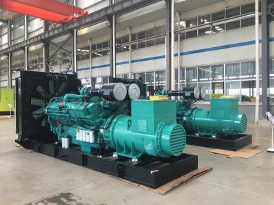 China 1500KW Diesel Generator 110V-480V Open Frame with 50Hz/1500rpm or 60Hz/1600rpm Options for Industrial Power for sale