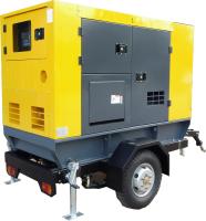 China SHX 400 KVA Mobile Trailer Diesel Generator with Cummins Engine 380/220V 3100kg Capacity for sale