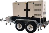 China SHX 300kW/400kVA Trailer Diesel Generator with Perkins Engine and Four-Wheel Mobility for Industrial Power for sale