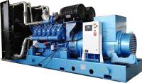China 2.5MVA 2000kW Mega Silent Diesel Generator with MTU Engine - 380V Power Station for sale