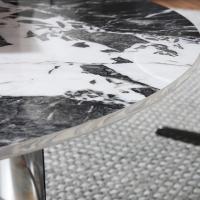 China Alkali Resistant Rock Plate Nesting Coffee Table Modern Circular Shape for sale