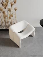 China Fabric Leisure Chair Living Room Furniture White cloth  Fabric Leisure Chair for sale