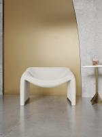 China Fabric Leisure Chair Living Room Furniture White cloth  Fabric Leisure Chair for sale