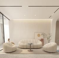 China Chenille Modern Fabric Sofa Set Minimalist Fabric ODM 3 1 sofa set for sale
