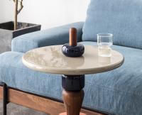 China ODM Marble Topped Pedestal Coffee Table 18 inch Round Coffee Table for sale