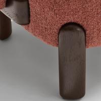 China Bedroom Upholstery Teddy Fabric Chair High Elastic Sponge Filling for sale