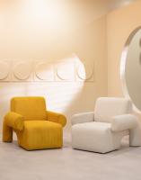 China Corduroy Fabric Leisure Chair for sale