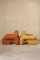China Corduroy Fabric Leisure Chair for sale