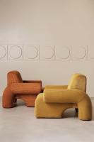 China Corduroy Fabric Leisure Chair for sale