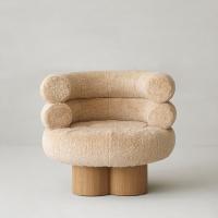 China Fabric Leisure Chair  Family Leisure Special Shaped Single Sofa Love Seat for sale