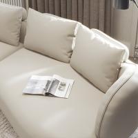 China ODM L Shaped Modular Sofa 4 Seater White Sofa For Living Room for sale