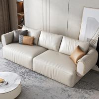 China ODM Italian Leather Sofa Living Room for sale