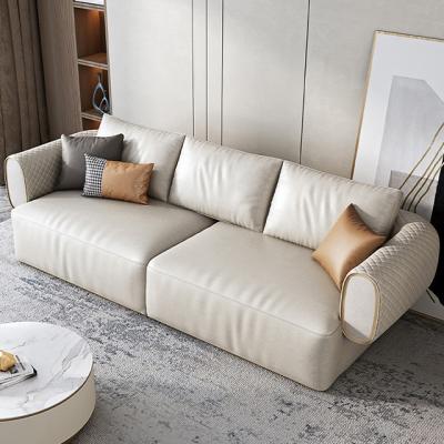 China ODM Italian Leather Sofa Living Room for sale