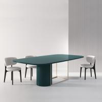 China Smooth Edges ODM Stainless Steel Dining Table For Living Room for sale