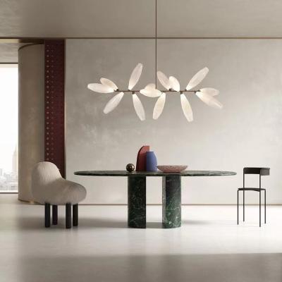 China Multifunctional Contemporary Marble Dining Table Odor Free Marble Top Dining Table for sale