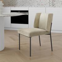 China Bright Smooth Ultra Modern Dining Chairs Minimalist Style ODM for sale