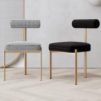 China Stackable Ultra Modern Dining Chairs Restaurant Dining Chair 125mm Back Height for sale