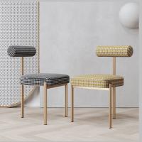 China Stackable Ultra Modern Dining Chairs Restaurant Dining Chair 125mm Back Height for sale