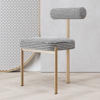 China Stackable Ultra Modern Dining Chairs Restaurant Dining Chair 125mm Back Height for sale