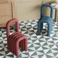 China Fabric Leisure Chair Kindergarten Bold Chair With Back for sale