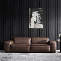 China Simple Style Living Room Modern Leather Couch Scientific Waterproof for sale