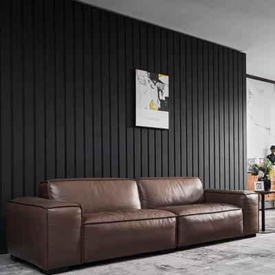 China Simple Style Living Room Modern Leather Couch Scientific Waterproof for sale