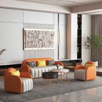 China Sectional Leather Living Room Sofas for sale