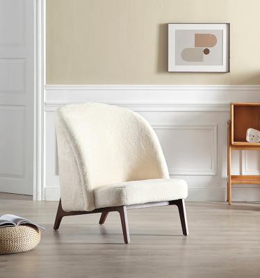 China Polyester Fabric Leisure Chair Living Room Single Fabric Chair 50cm Seat Width for sale