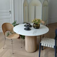 China Modern Minimalist Style Rock Board Coffee Table Customized Color And Texture for sale