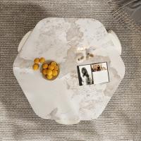 China Marble Countertop Round Rock Coffee Table Customize Color for sale