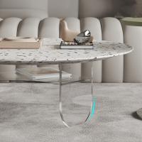 China Simple Design Acrylic Coffee Bar Console Table 90cm*90cm*38cm for sale