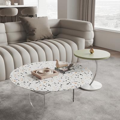 China Simple Design Acrylic Coffee Bar Console Table 90cm*90cm*38cm for sale