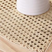 China Outdoor Center Cane Round Coffee Rattan Table 80 * 80 for sale