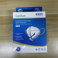 China Fliud Proof KN95 Dust Mask , Foldable Kn95 Mask Self Priming Filter Soft Material for sale