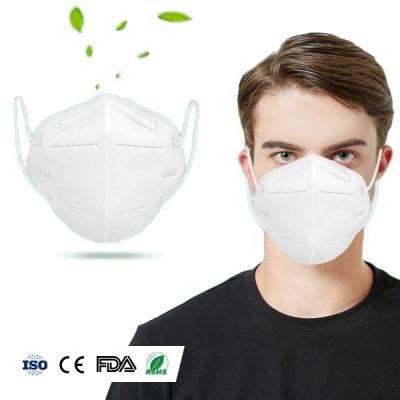 China Public Area Breathing Respirator Mask White Color Customized High Filtration Efficiency for sale
