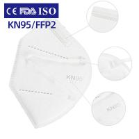 China Public Area Breathing Respirator Mask White Color Customized High Filtration Efficiency for sale