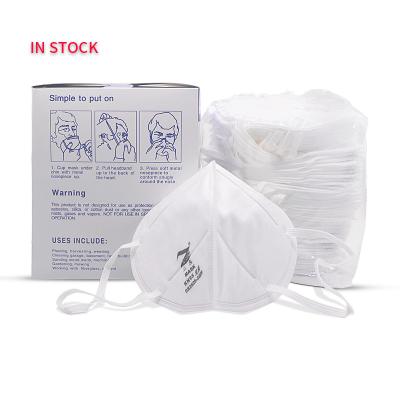 China Anti Dust Antiviral Face Mask , Disposable Filter Mask Stock GB 2626-2006 for sale