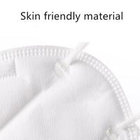 China 150*105mm Disposable Dust Masks Four Layer Lightweight White Color BFE 95% for sale
