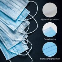 China Safe  Disposable Medical Face Masks Dust Proof Three Layers Non Stimulating for sale