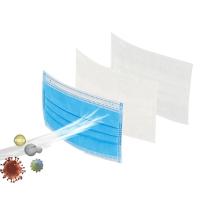 China 17.5cm*9cm Disposable Medical Face Masks Adult Size PP Non Woven for sale