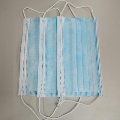 China Custom Color Disposable Medical Face Masks , 3 Ply Non Woven Face Mask for sale