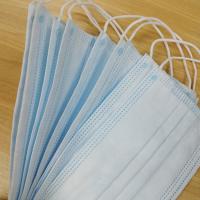 China Custom Color Disposable Medical Face Masks , 3 Ply Non Woven Face Mask for sale