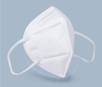 China Sterilized KN95 Face Masks GB 2626-2006 Elastic Rubber Band Virus Prevention for sale