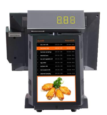 China Factory Wholesale 8G/32G/64G/128G Intel 1800 ARM Dual-Core Restaurant Touch Pos Cashier Machine for sale