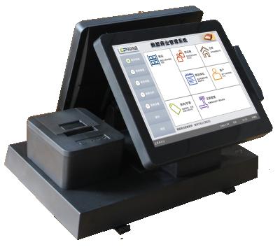 China 12 inch 58mm Black 2GB 4GB RAM 1D 2D Scanner modern touch pos terminal for sale