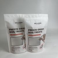 China Wholesale Custom Printed Resealable Plastic Pouch Stand Up Zipper Bags for Pet Treats with Window for sale