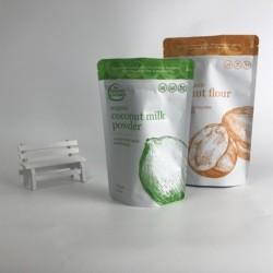 China Custom Printed Stand Up Food Packaging Pouches For Whey Protein Powder for sale