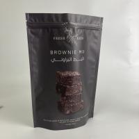 China Custom Printed Food Grade Snack Packaging Bags Matt Finish Stand Up Zipper Bags for Bakery Food for sale