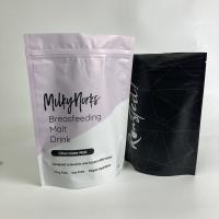 China Wholesale Custom Printed Stand Up Zipper Bags Food Grade Resealable Whey Protein Packaging Bags for sale