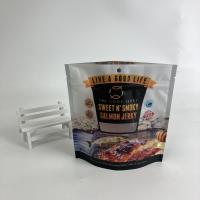 China Custom Printed Resealable Food Packaging Bags Biodegradable Stand Up Zipper Bags for Snack with Window for sale